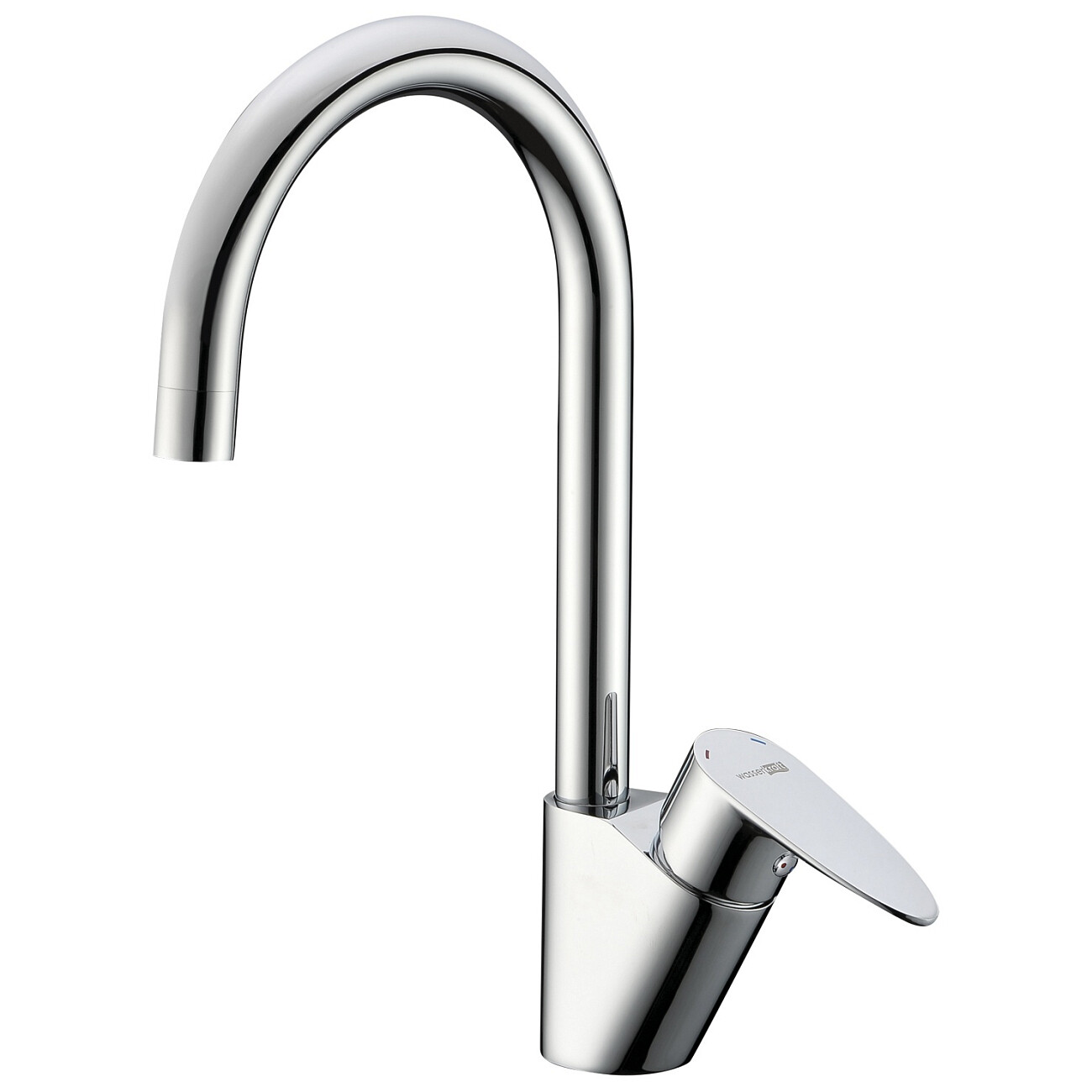 Смеситель для кухни из латуни хром Wasserkraft 3507 Артикул: 00-4387302 ...