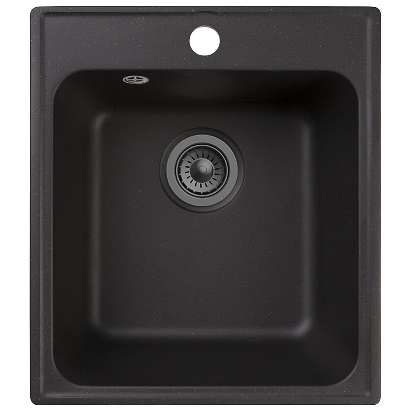 Кухонная мойка черная Quadra RF0243BL Артикул: 00-4393697 - купить за 5 ...