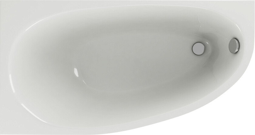 Ванна акриловая 150х90 см левая белая Aquatek "Дива" DIV150-0000001 ...