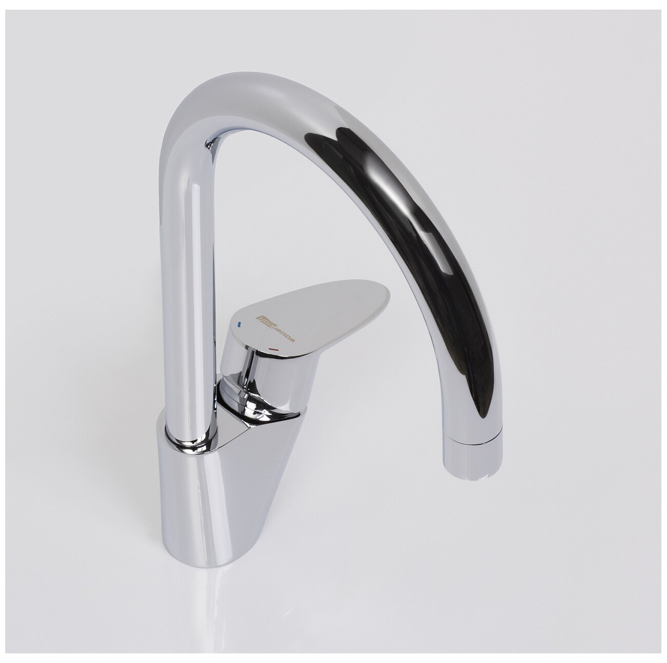 Смеситель для кухни из латуни хром Wasserkraft 3507 Артикул: 00-4387302 ...