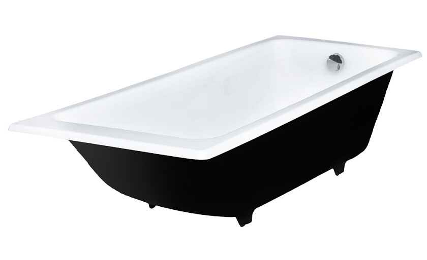 Ванна чугунная 150х70 см белая Wotte Line 1500x700 Артикул: 00-4390201 ...