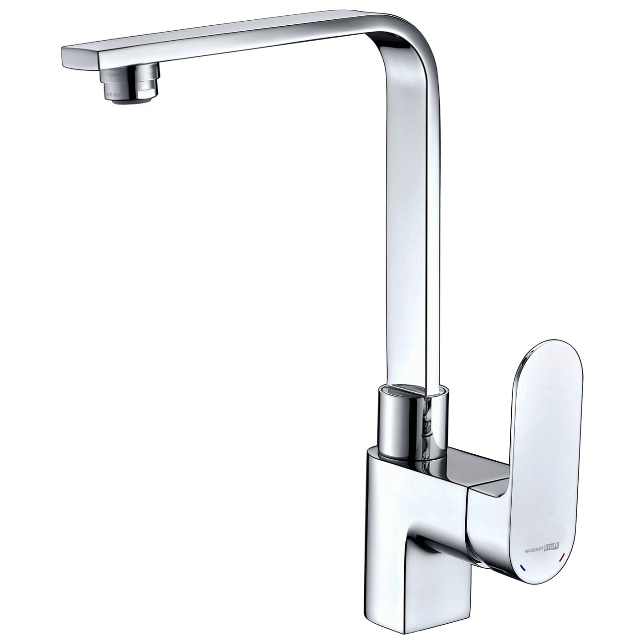 Смеситель для кухни из латуни хром Wasserkraft 5807 Артикул: 00-4386988 ...